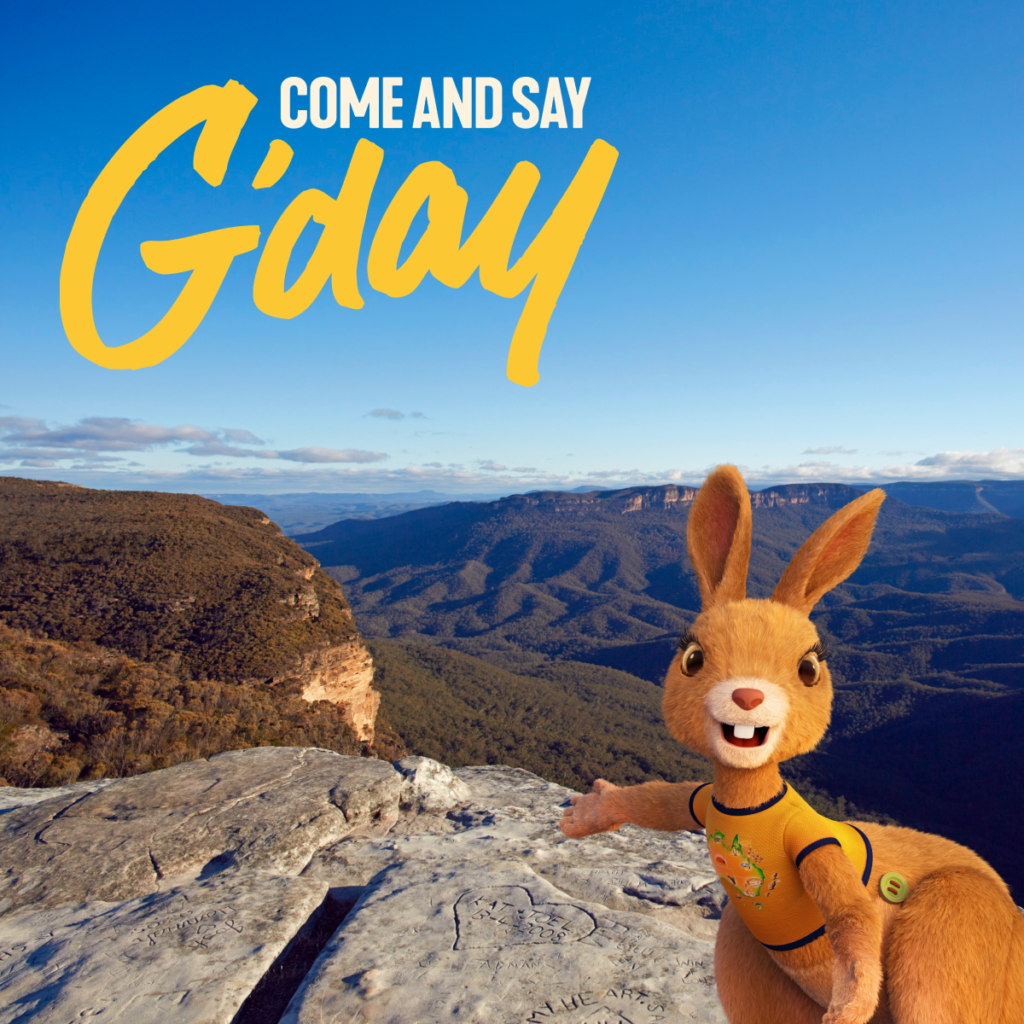 Pete and Ruby the Roo have a secret hidaway! Ask and we will show you ...